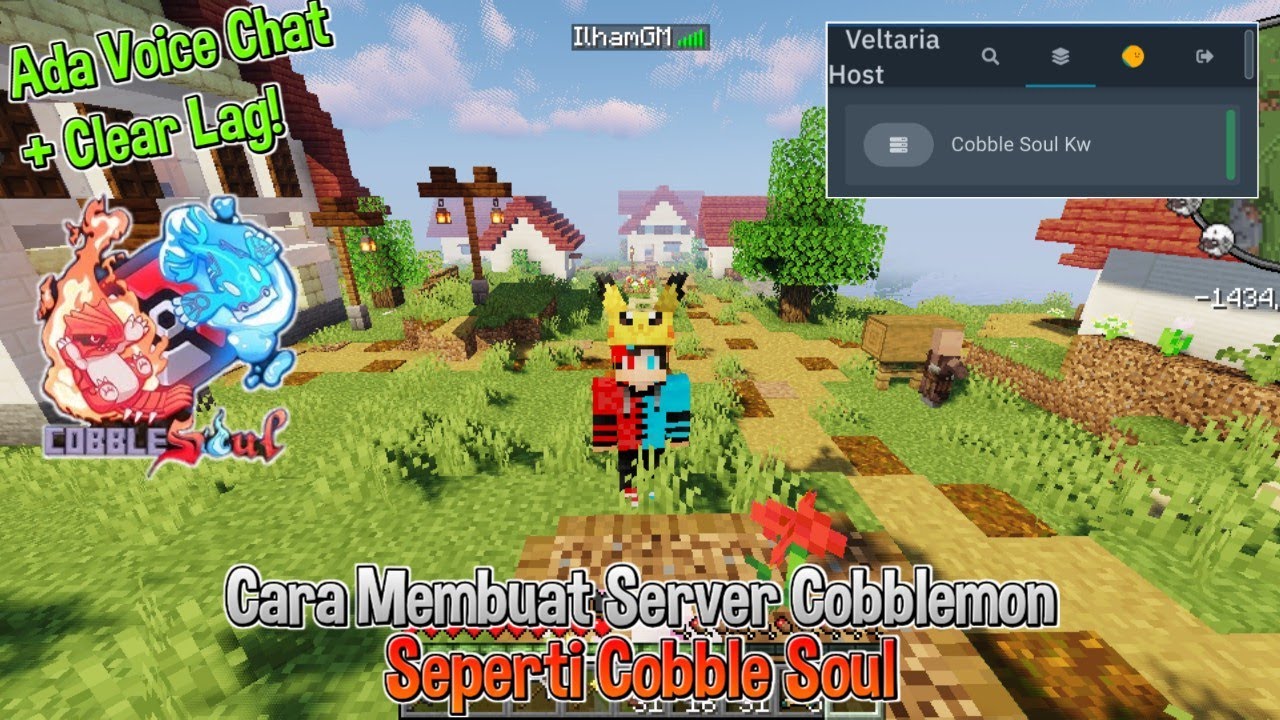 Tutorial Membuat Server Cobblemon Seperti Cobble Soul! Lengkap Dengan ...