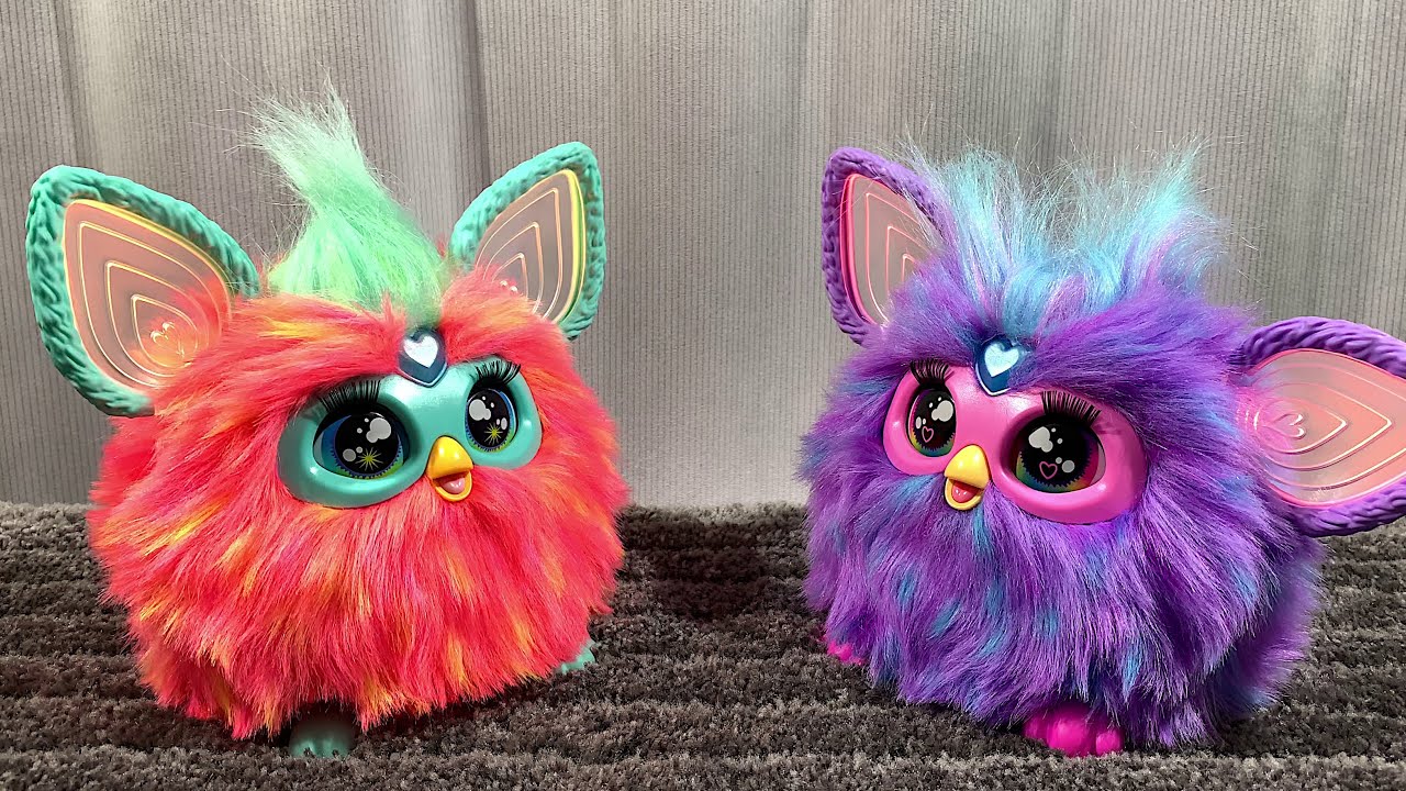 Furby Conversation - Singing and Joking - YouTube