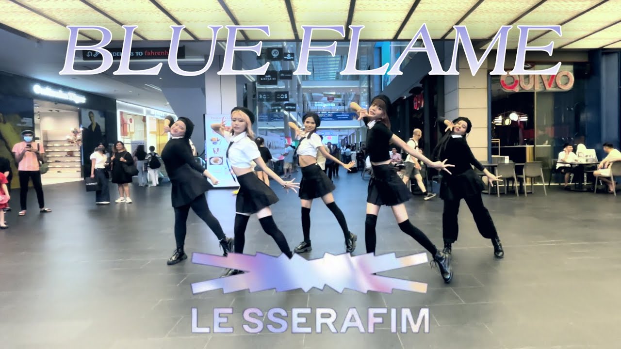 [KPOP IN PUBLIC] Blue Flame - LE SSERAFIM (르세라핌) || Lune Dance Crew ...