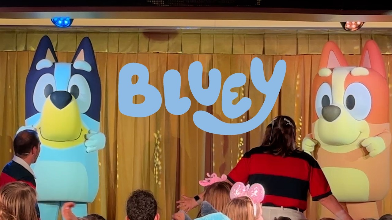 Bluey and Bingo's Pyjama Party - Disney Dream | Disney Cruise Line ...