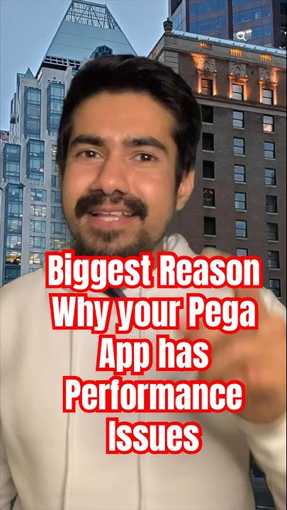 Biggest Reason Why your Pega App suffers from Performance issues #pega ...