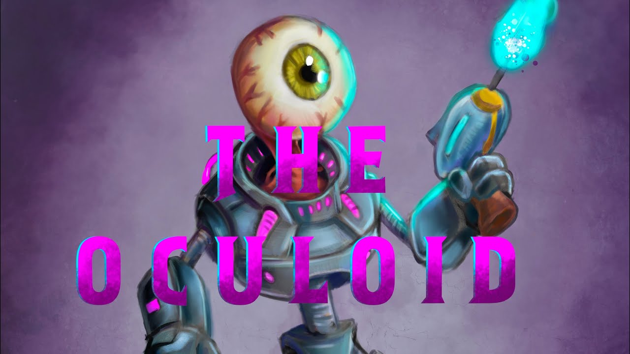 The Oculoid: Procreate Time-Lapse - YouTube