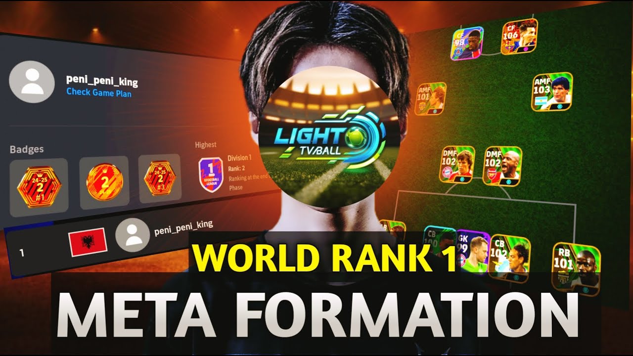 META DOUBLE FORMATION || Best LBC Formation || Rank 1 Player Formation ...