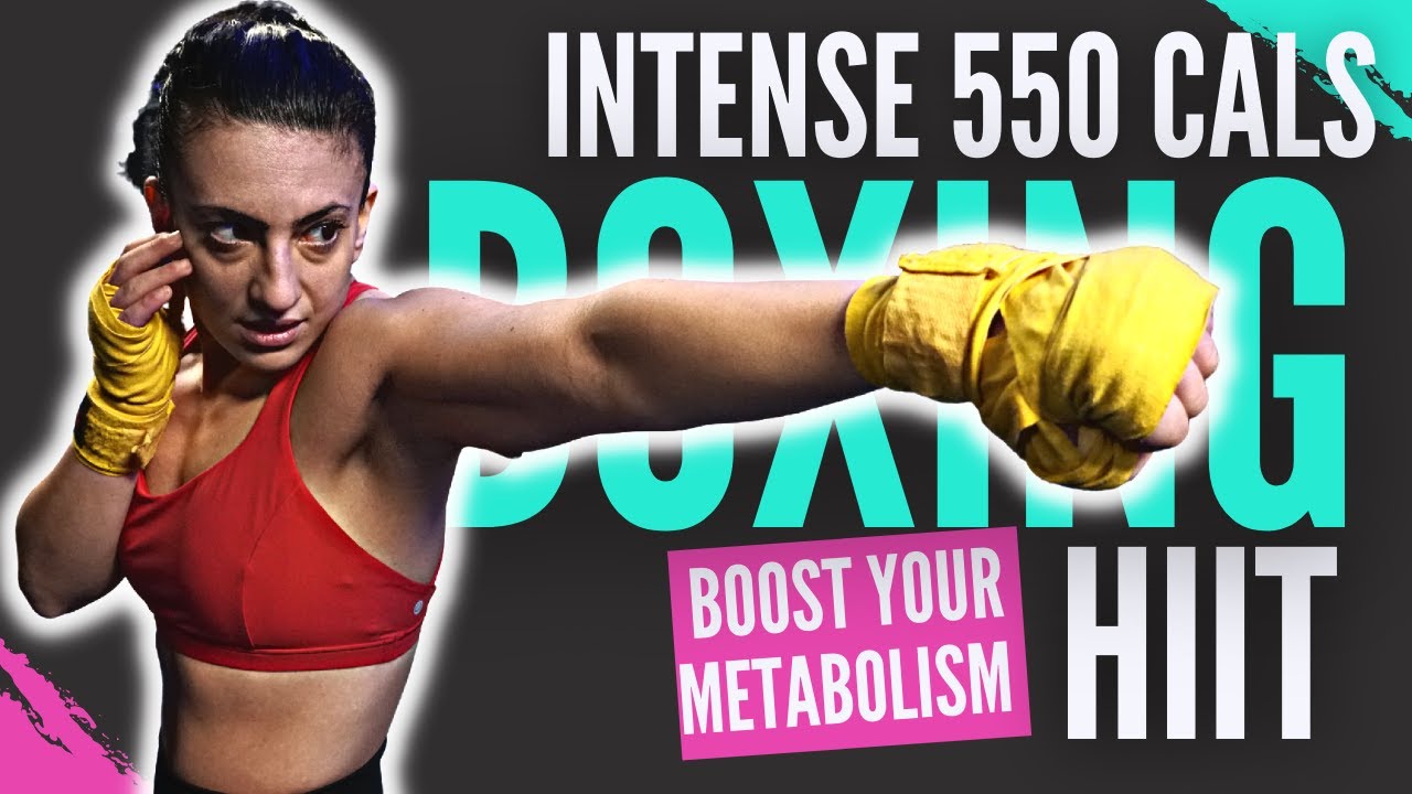 METABOLIC BOOSTER Shadow Boxing HIIT Workout🔥 (30 MIN - 550 CALORIES ...