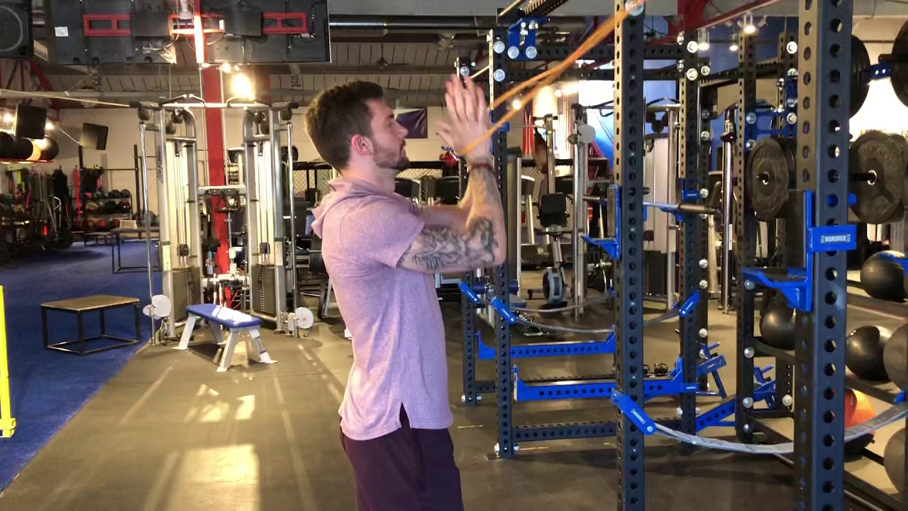 Vital Training Systems: High Angle Banded Pull Apart - YouTube