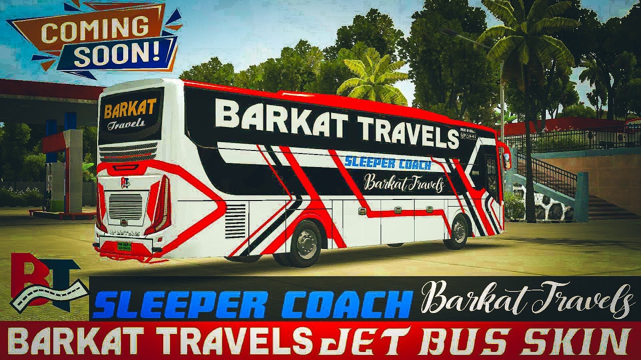 Finally release 🔥 BARKAT TRAVELS 🔥 Jetbus Skin FREE DOWNLOAD LINK ...