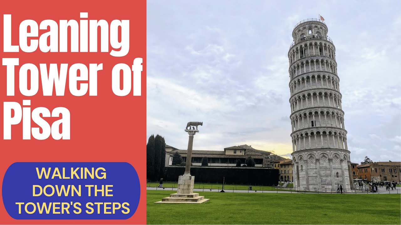 Leaning Tower Of Pisa Walking Down The Steps YouTube