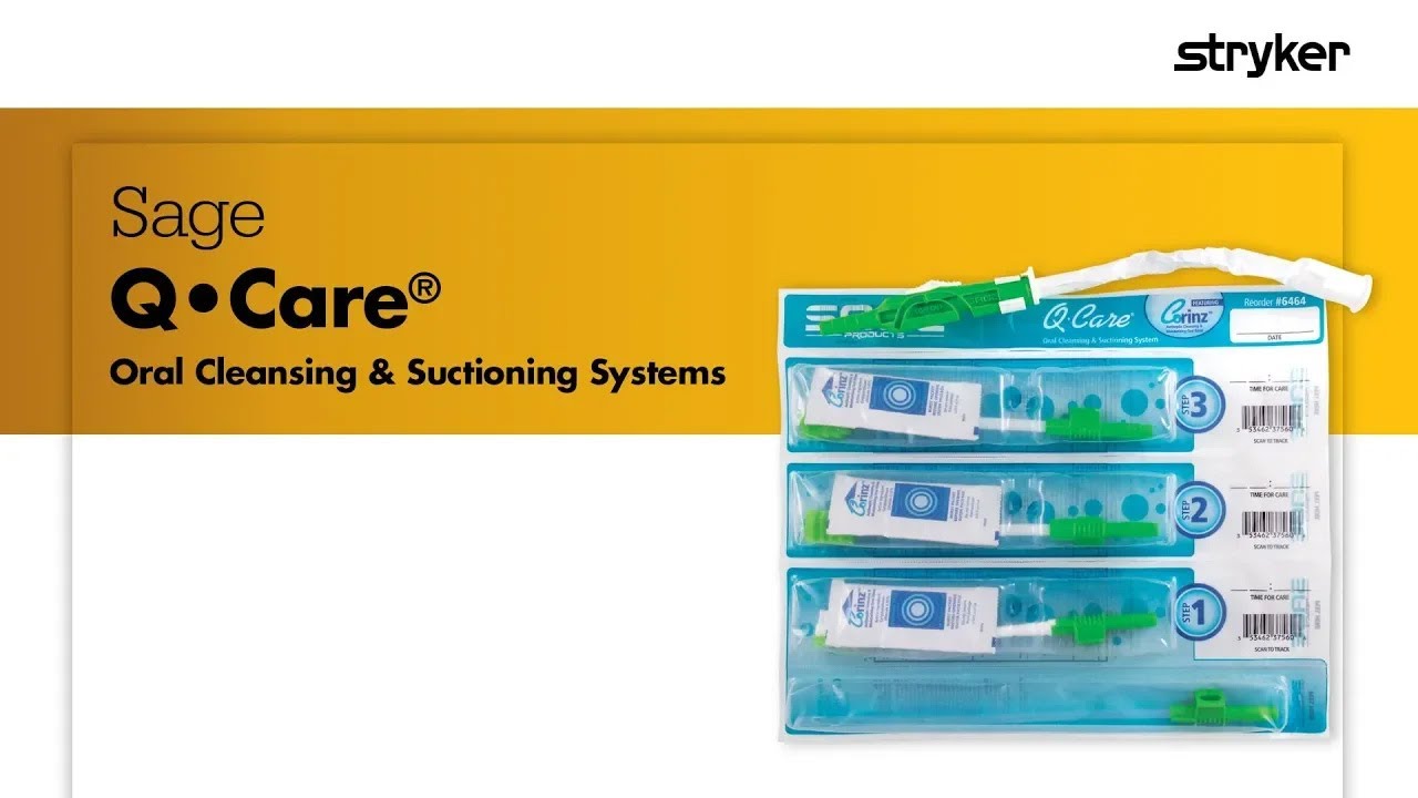 6464 Q•Care® Oral Cleansing and Suctioning System with Corinz™ Training ...