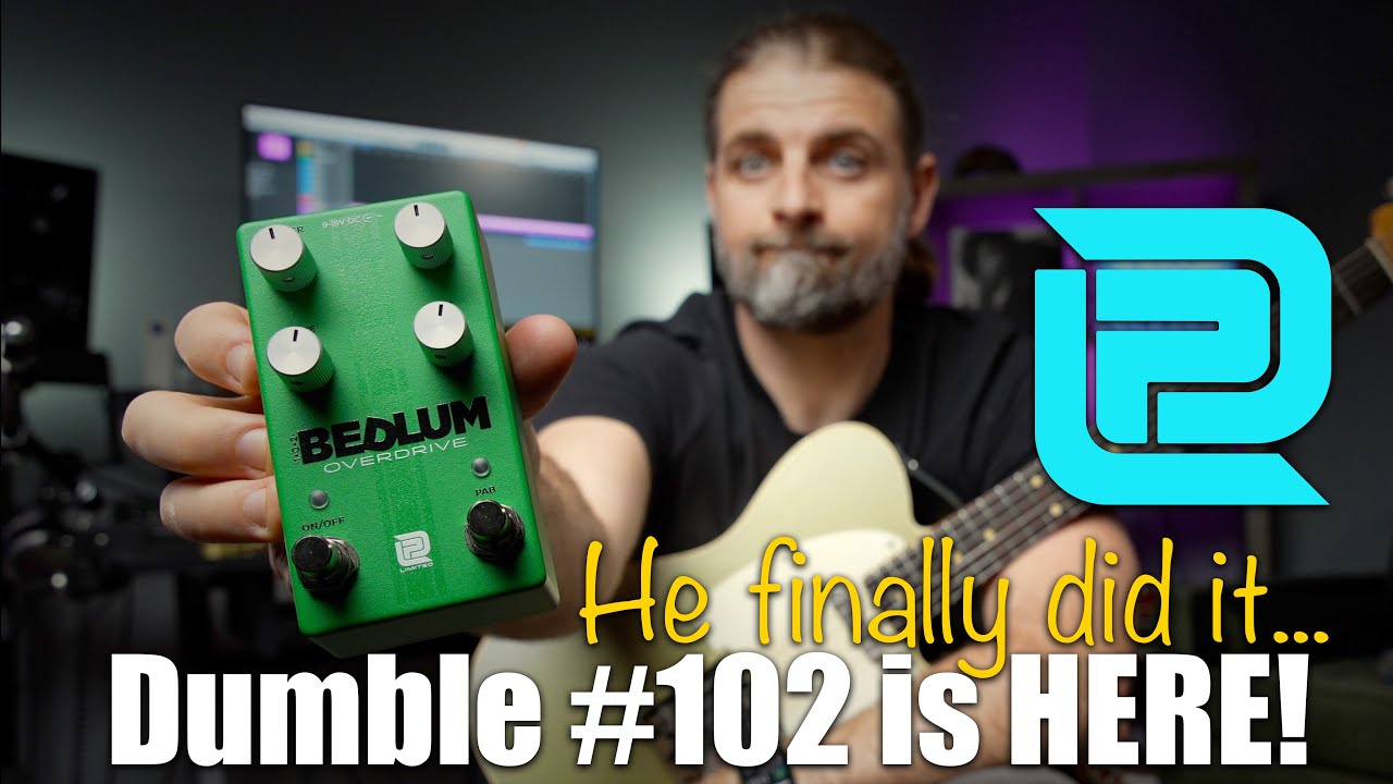 Robben Ford's Dumble Amp IN A BOX - LPD Pedals BEDLUM Overdrive Preamp ...