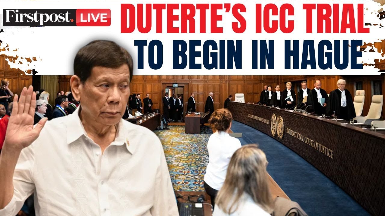 Rodrigo Duterte Trial LIVE: Ex-Philippine President Duterte In ICC ...