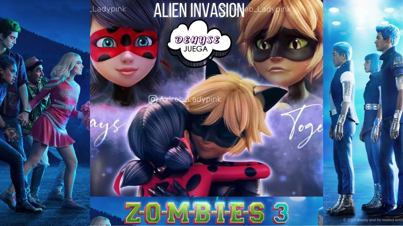 Alien Invasion Zombies 3 (Disney) - Miraculous Ladybug 🐞 - YouTube