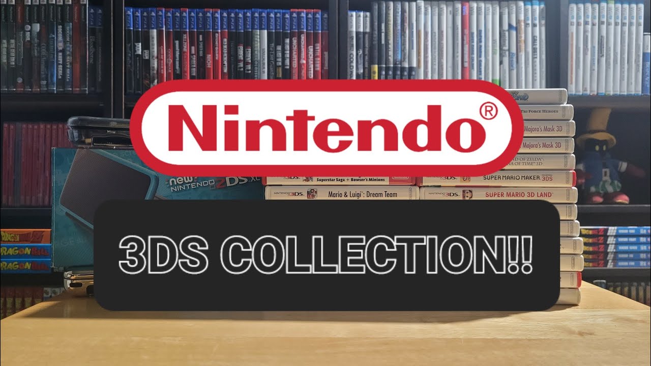 My Nintendo 3DS Collection!! - YouTube