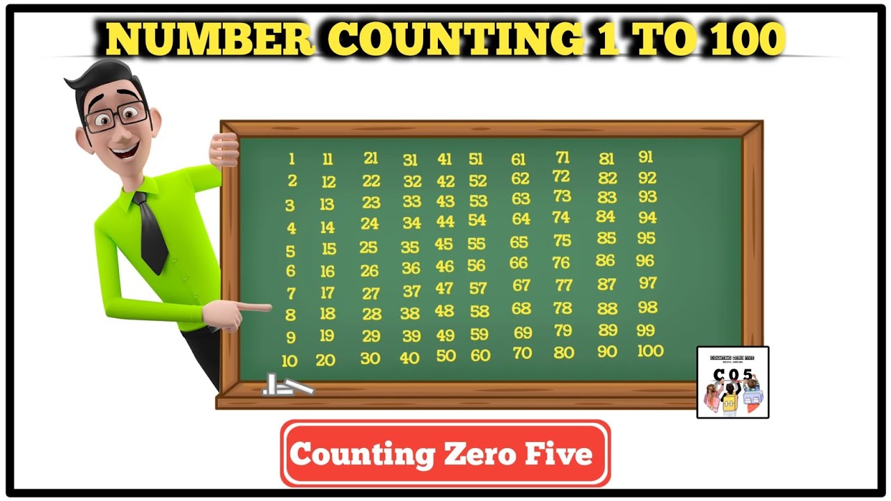 Alert🚨🤯, Now introducing Counting Numbers from 1 to 100 Count 1 to 100 ...