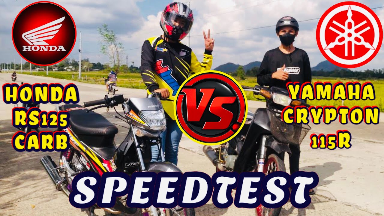 HONDA RS125 VS. YAMAHA CRYPTON 115R - YouTube