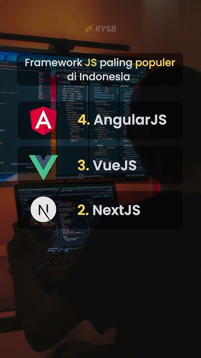 4 Popular framework in Indoneisa #shorts #javascript #framework #developer #programmer # ...
