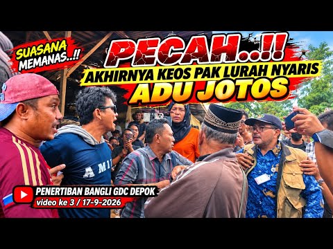 BANGLI GDC SUASANA MEMANAS , PAK LURAH NYARIS ADU JOTOS