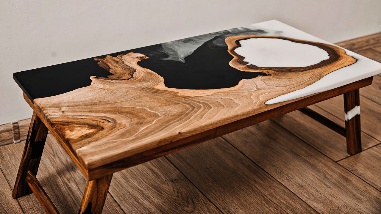 Walnut table. DIY. Woodworking - YouTube