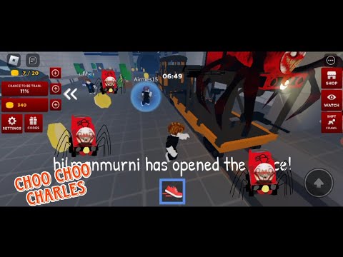 choo choo charlie | roblox | choo choo charles - YouTube