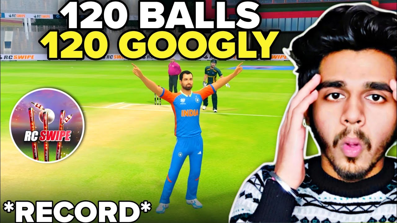 😮120 BALLS 120 GOOGLY First Time Ever In History | India vs Eng - Real ...