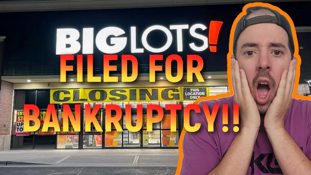 BIG LOTS FILED FOR BANKRUPTCY!! STORE CLOSING SALE!! #bankrupt #closing ...