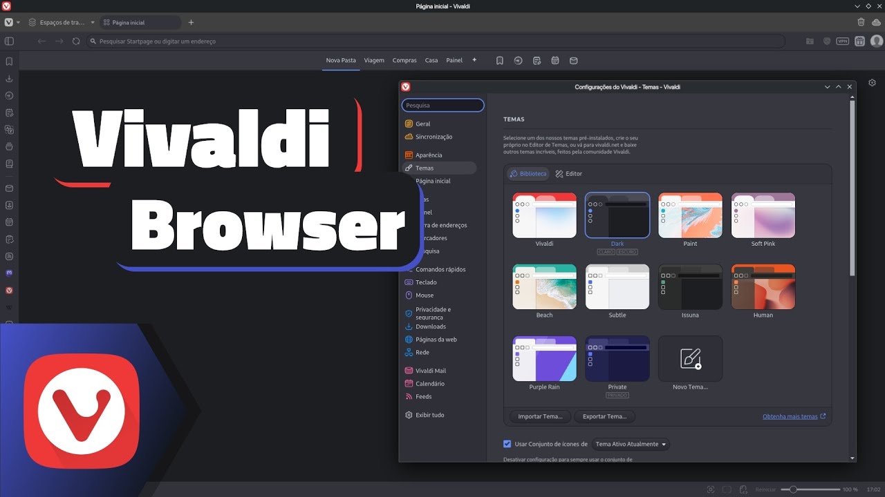 Vivaldi Browser - Mais que um simples Navegador - YouTube