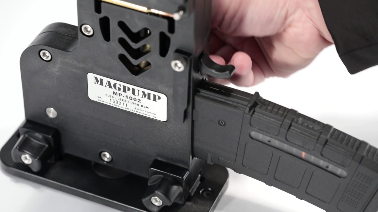 MagPump - The FASTEST, EASIEST way to load MAGAZINES - YouTube