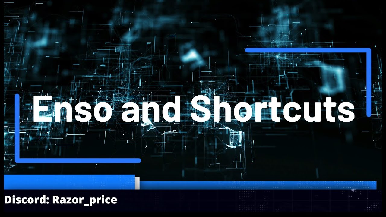 ENSO and Shortcuts - YouTube