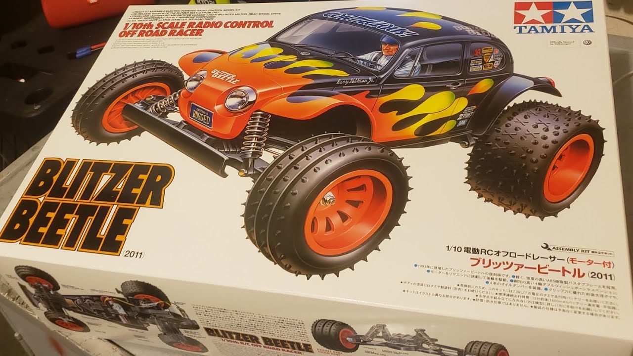 Tamiya Blitzer Beetle timelapse build! - YouTube
