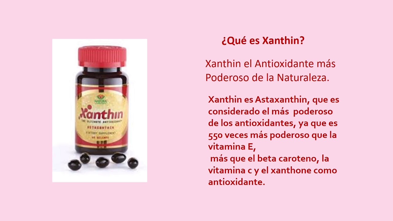Xanthin Antioxidante más poderoso! - YouTube