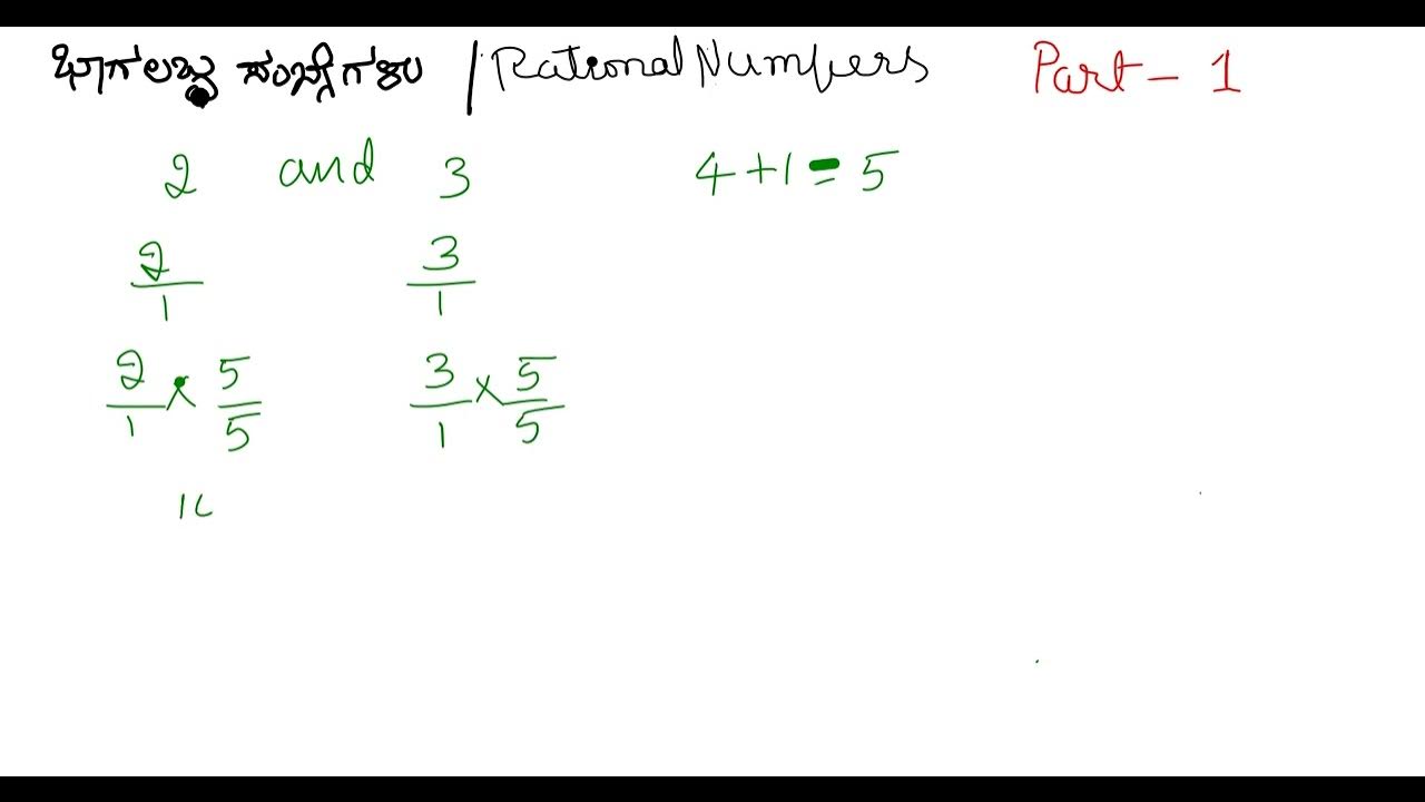 Real Numbers part 1 - YouTube