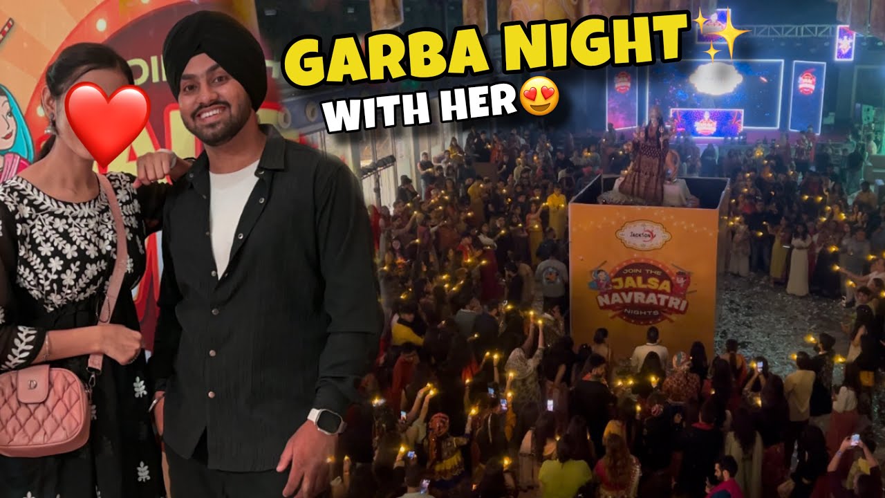 Garba Night With Her ?😍 ️ - YouTube