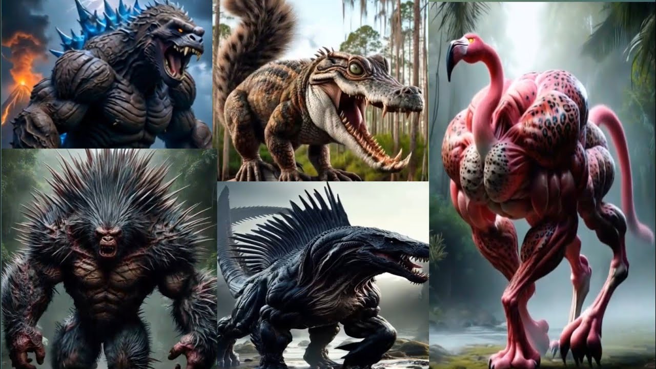 the most amazing combination of animals with different species part3🤯# ...