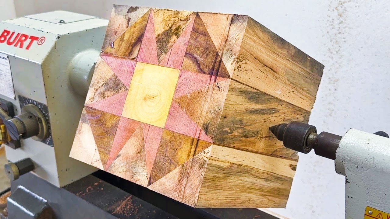 Amazing Woodturning ART - Not Everyone Knows How To Create Shapes From ...