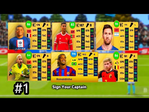 FOOTBALL DLS 23 THE LEGENDARY BEGINNING. DREAM LEAGUE SOCCER PART 1 ...