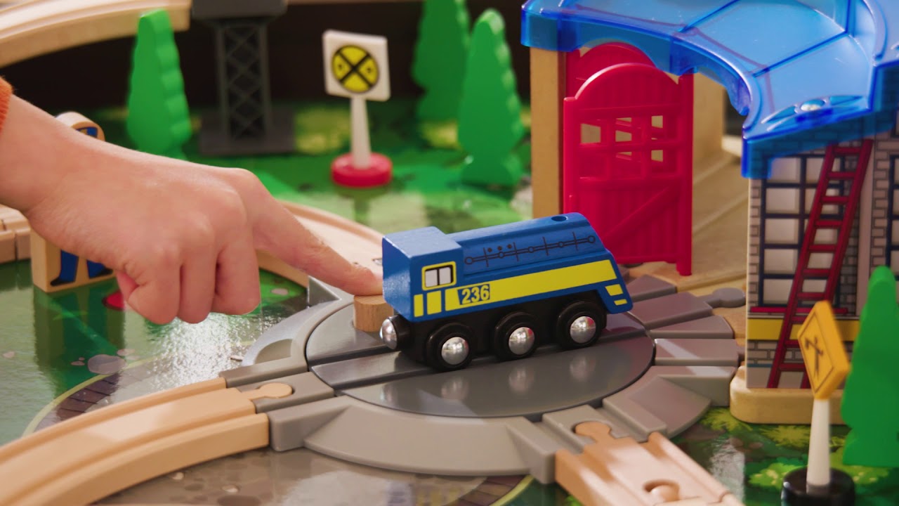 Tru Kids Inc: Imaginarium Metro Line Train Table - YouTube