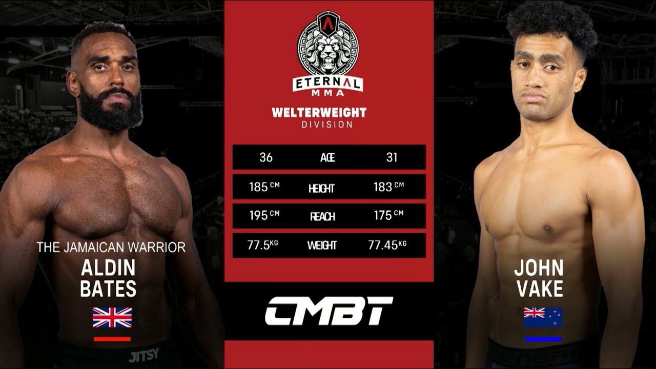 Eternal MMA 73: Aldin Bates VS John Vake | FULL FIGHT - YouTube