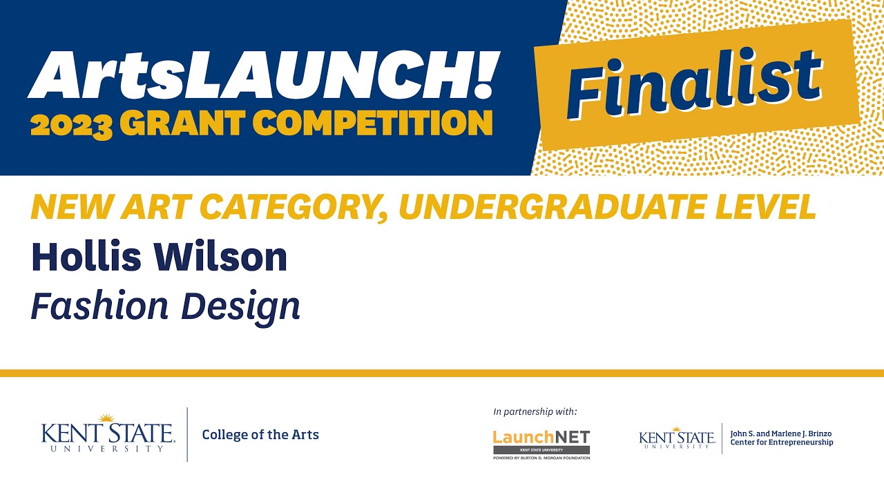 ArtsLAUNCH! 2023 Winner Hollis Wilson - YouTube