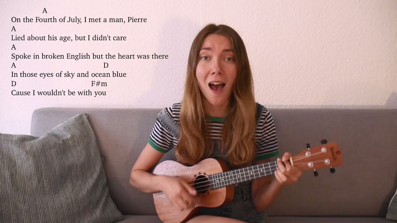 Pierre - Ryn Weaver Ukulele Cover & Playalong - YouTube