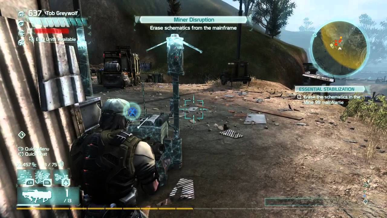 Defiance MMO Walkthrough-Side Mission: Essential Stabilization - YouTube