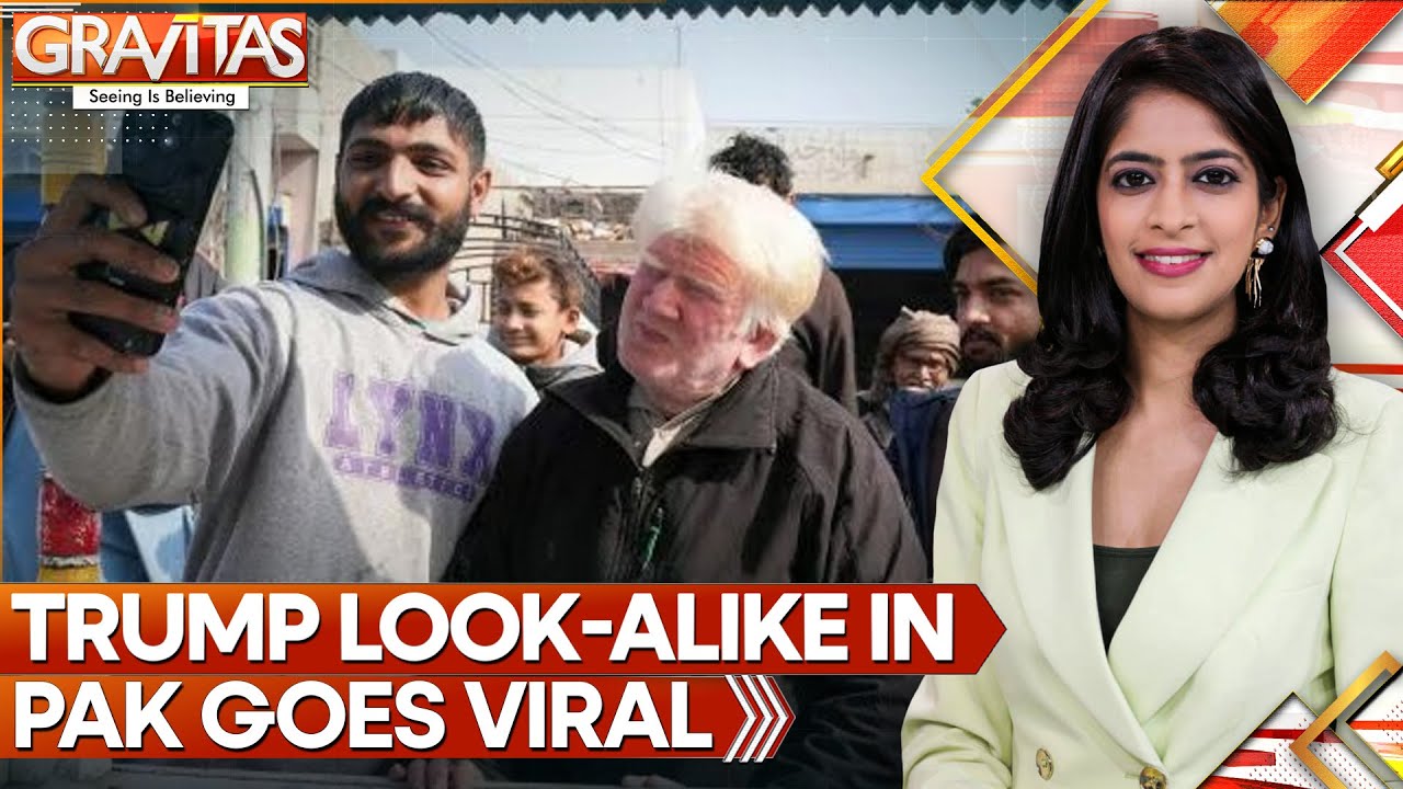 Pakistan News: Trump Look-Alike Seller Spotted In Pakistan | GRAVITAS ...