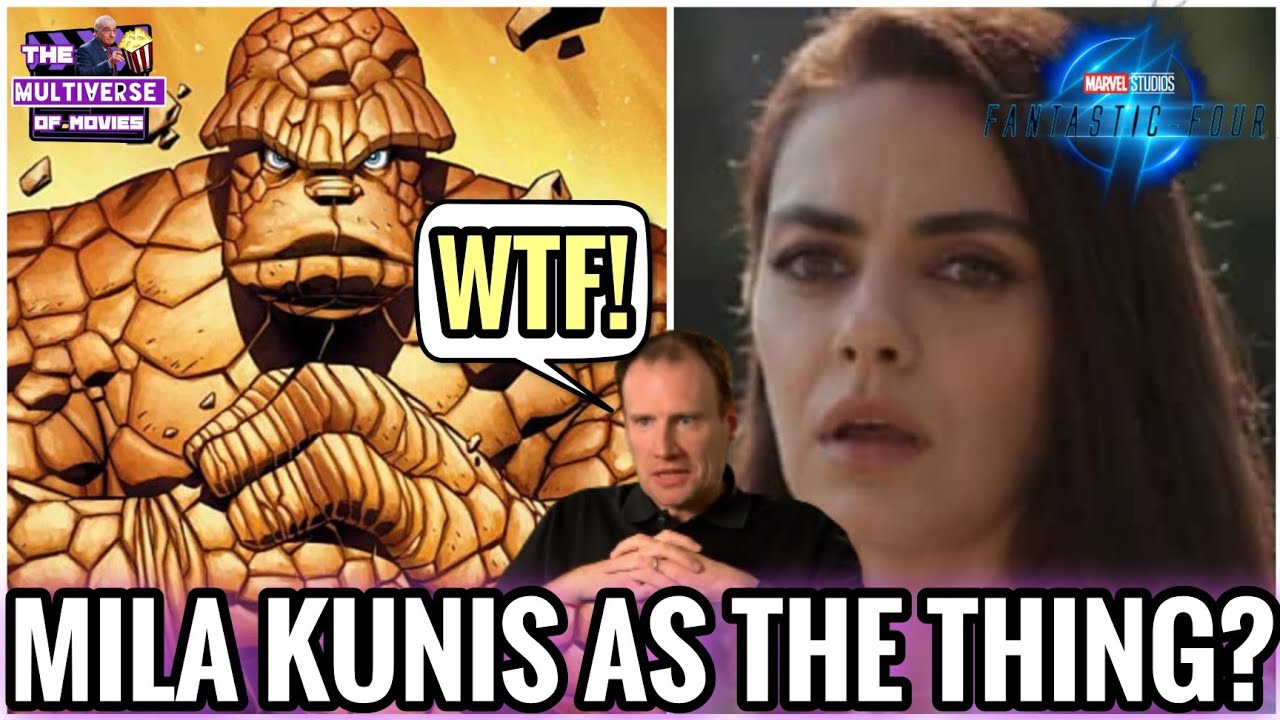 Mila Kunis CONFIRMED As The Thing In Fantastic Four Movie? Kevin Feige ...