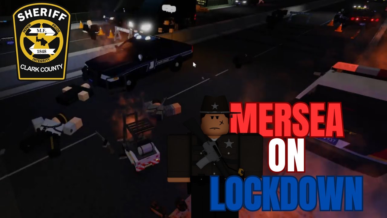 ROBLOX Clark County Sheriff's Office | Ep 4 | Mersea on Lockdown! - YouTube