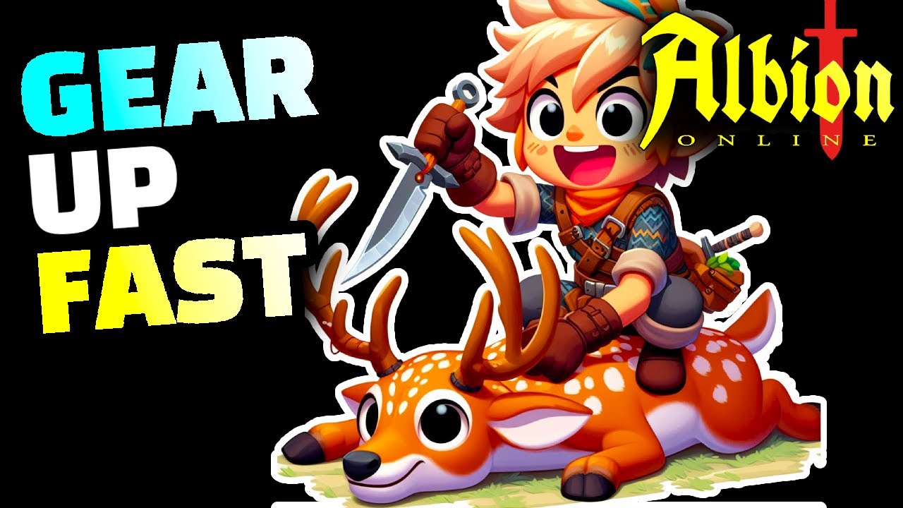 BRAND NEW CHARACTER Makes BANK in Albion Online (Just By Skinning ...