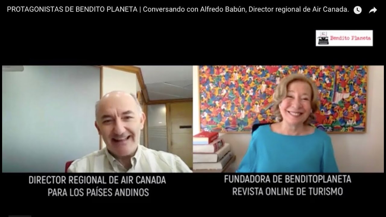 PROTAGONISTAS DE BENDITO PLANETA | Conversando con Alfredo Babún, Director regional de Air ...