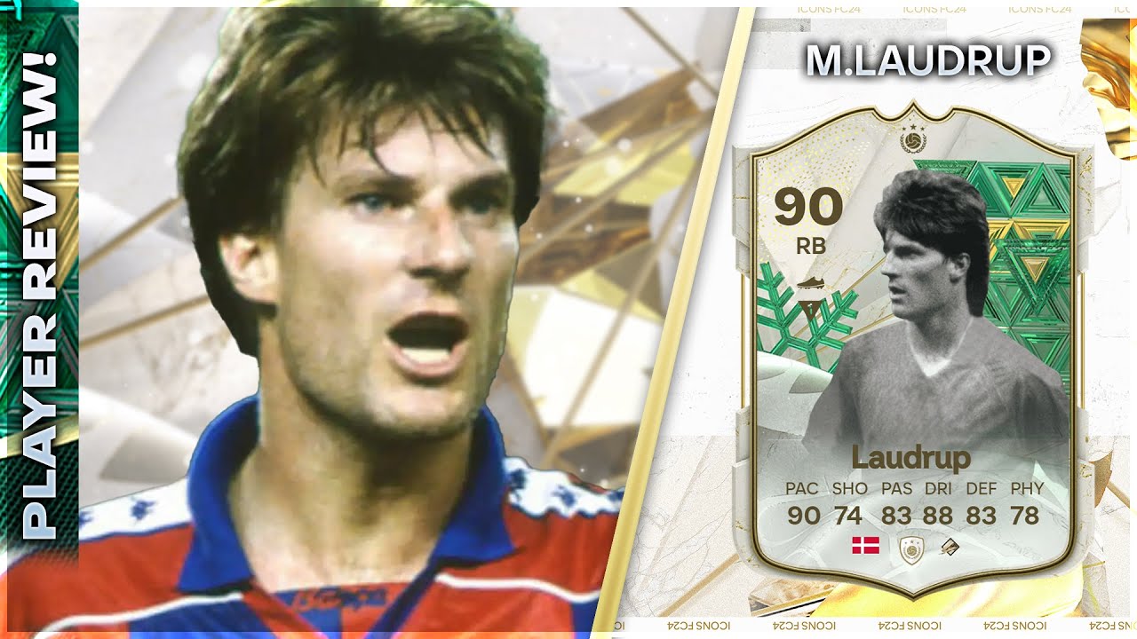 WHIPPED PASS+!!!! 90 RATED WINTER WILDCARD ICON MICHAEL LAUDRUP PLAYER ...