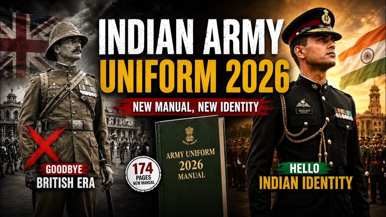 Indian Army Uniform 2026 Explained | Goodbye British Era? Major Changes ...