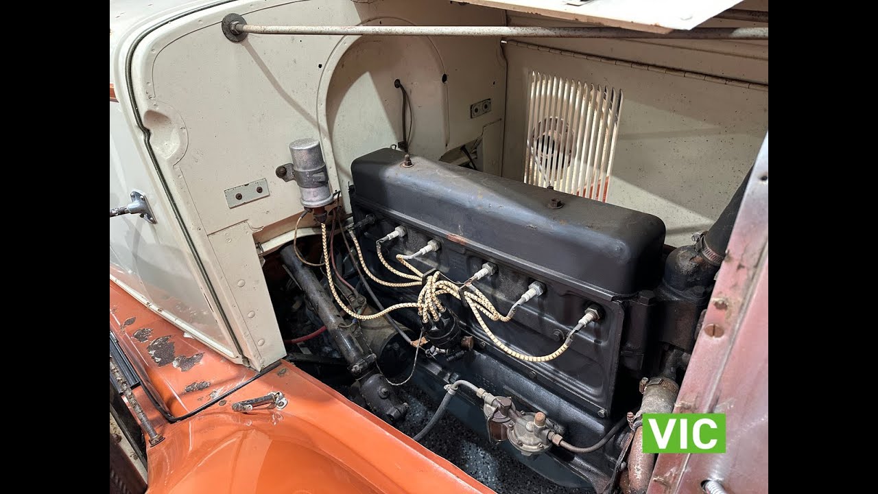 1929 Chevrolet AC Tourer - Engine Video - YouTube