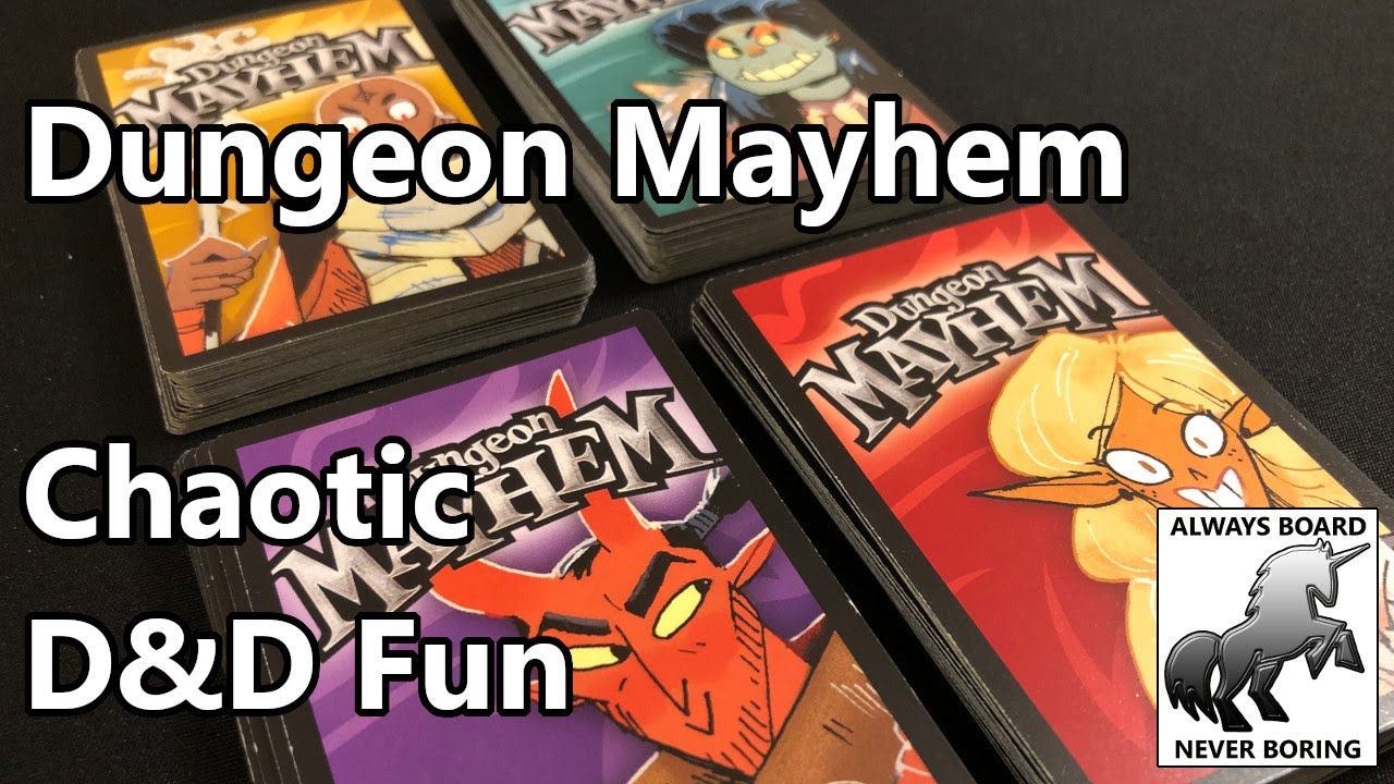 Dungeon Mayhem Review | A Chaotic, Confrontational Card Game with a ...