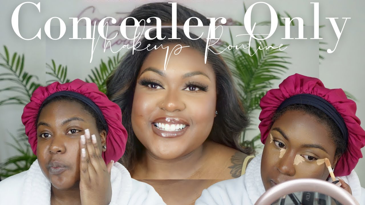 Black UK Girl Makeup??? Concealer Only Makeup Routine | DETAILED - YouTube