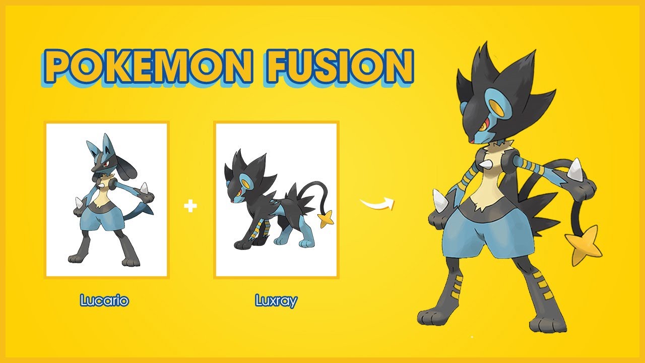 Pokemon Fusion | Lucario + Luxray - YouTube